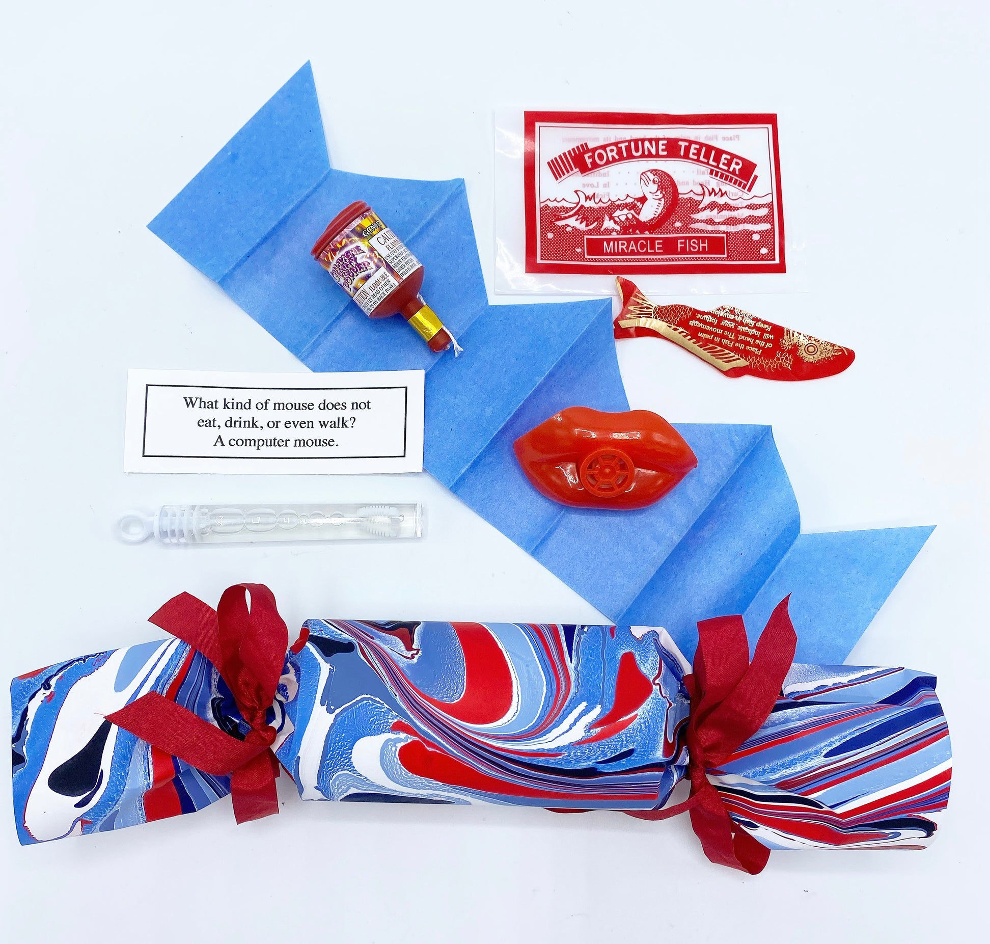 Set of Six Liberty Party Crackers – No One Alike