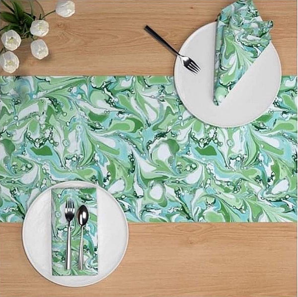 Misty Jade Napkin Pair – No One Alike
